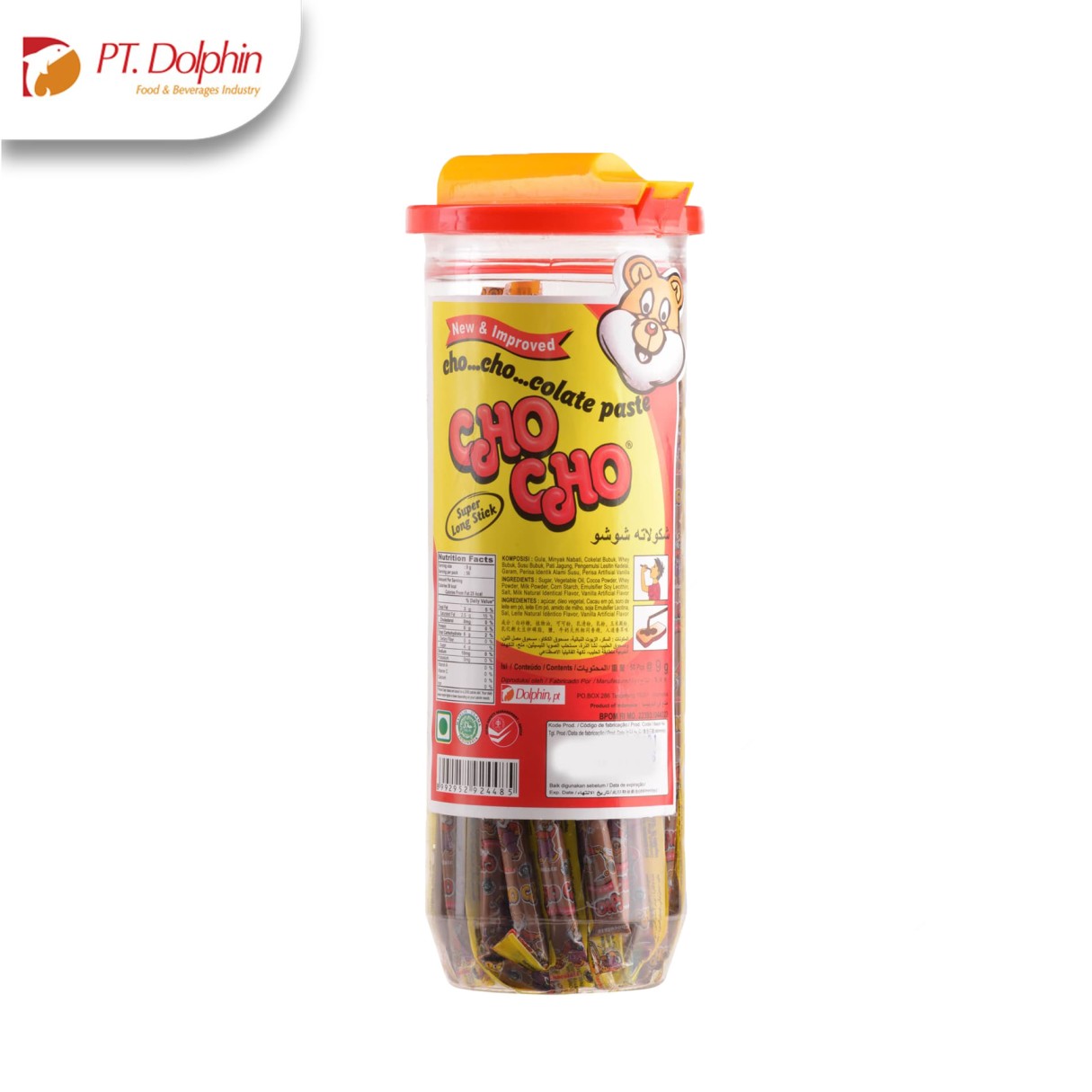 Cho Cho Chocolate Paste Long Jar | Lazada Indonesia