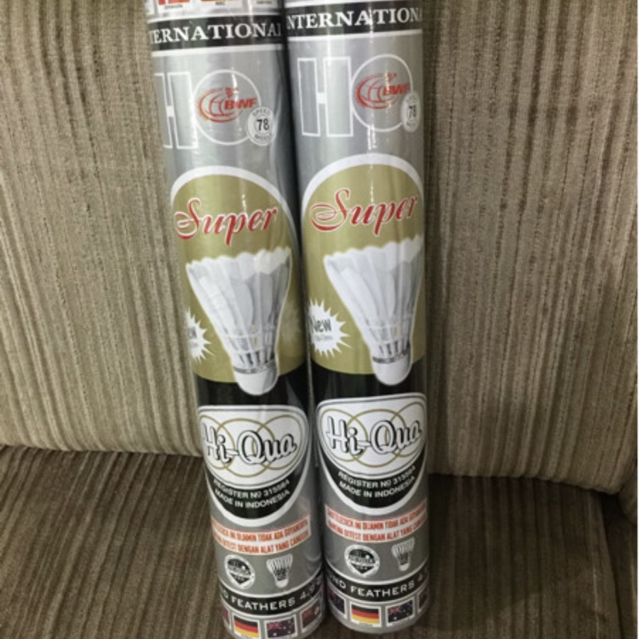 Shuttlecock/Kok HIQUA HI QUA SILVER ORIGINAL | Lazada Indonesia