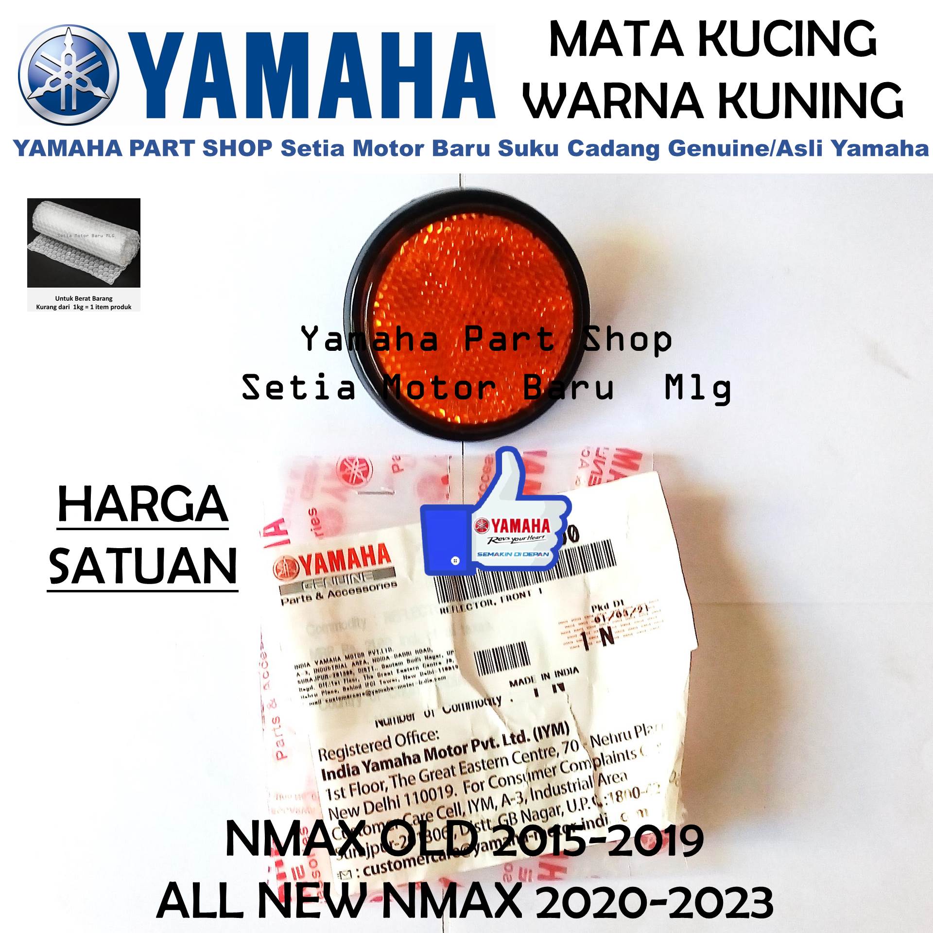 Mata Kucing Kuning Front Reflector Nmax N Max Old All New Nmax N Max ...