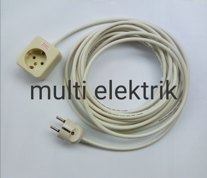 stop kontak uticon 1 lubang kabel eterna 10 meter - colokan listrik ...