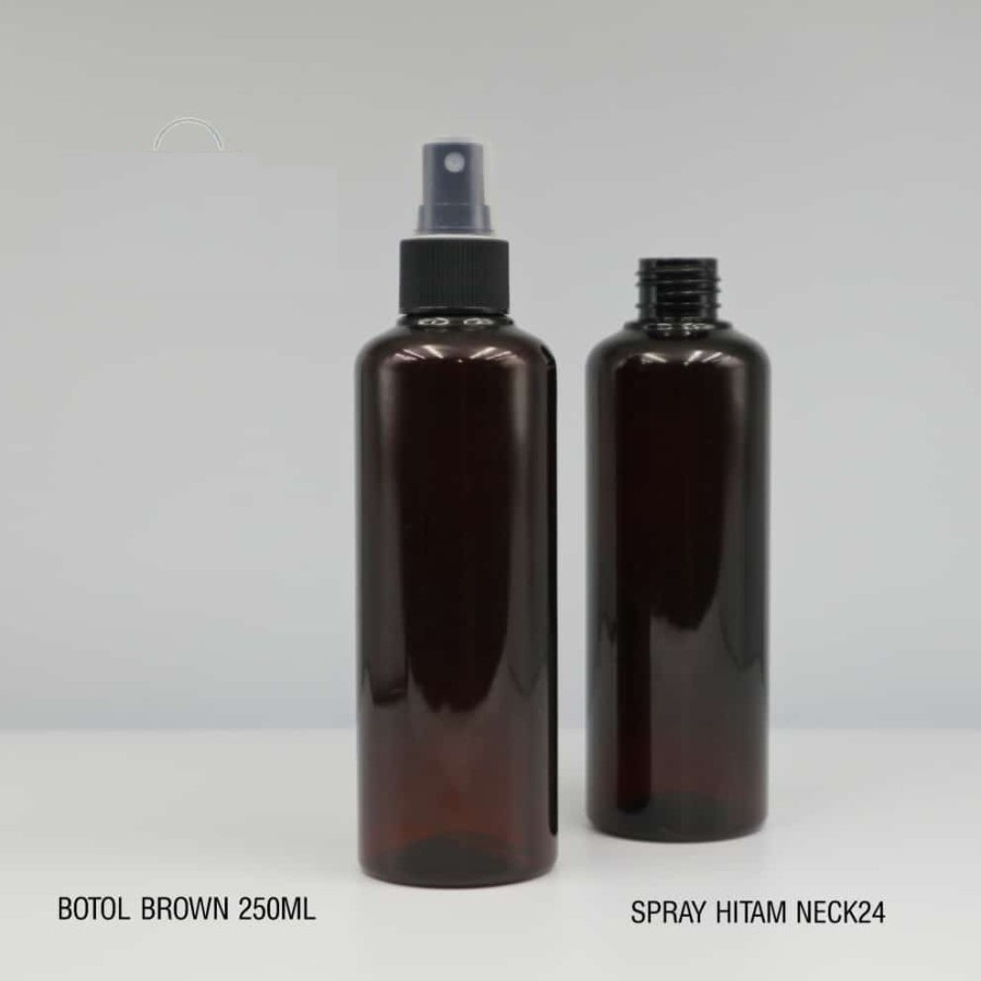 BOTOL AMBER SPRAY 250ML BOTOL SPRAY AMBER COKLAT N24 / BOTOL ISI ULANG ...