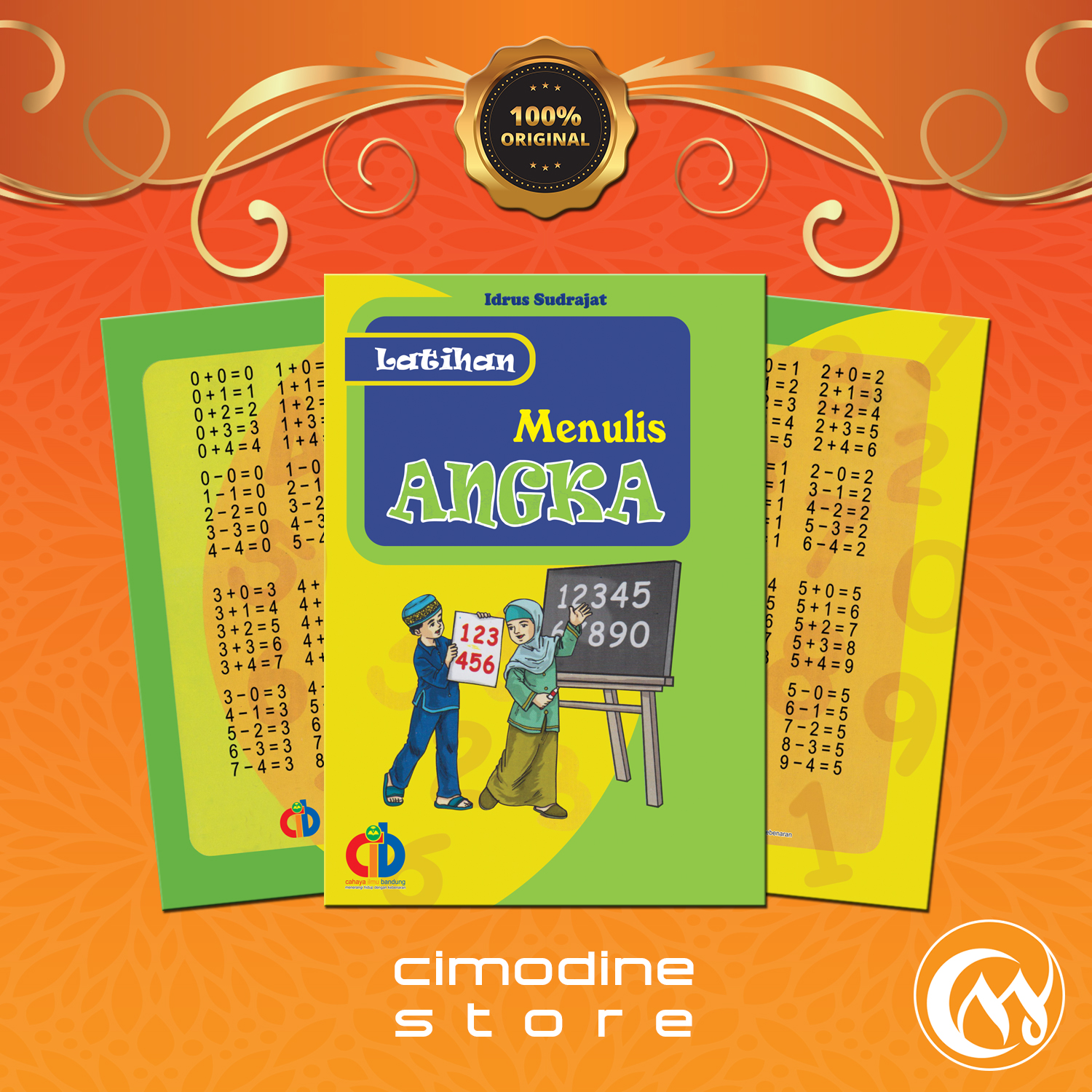 Latihan Menulis Angka | Buku Anak | Menebalkan Angka | 36 Hal 14.5x20.5 ...