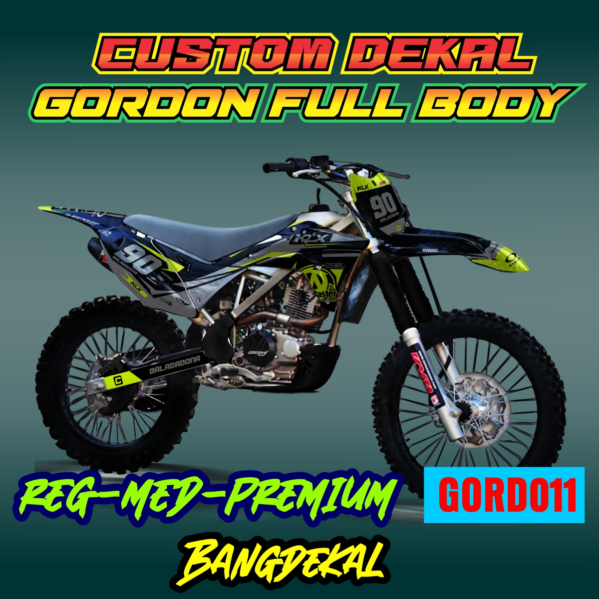 Stiker Decal Gordon Full Body model desain gord011 | Lazada Indonesia