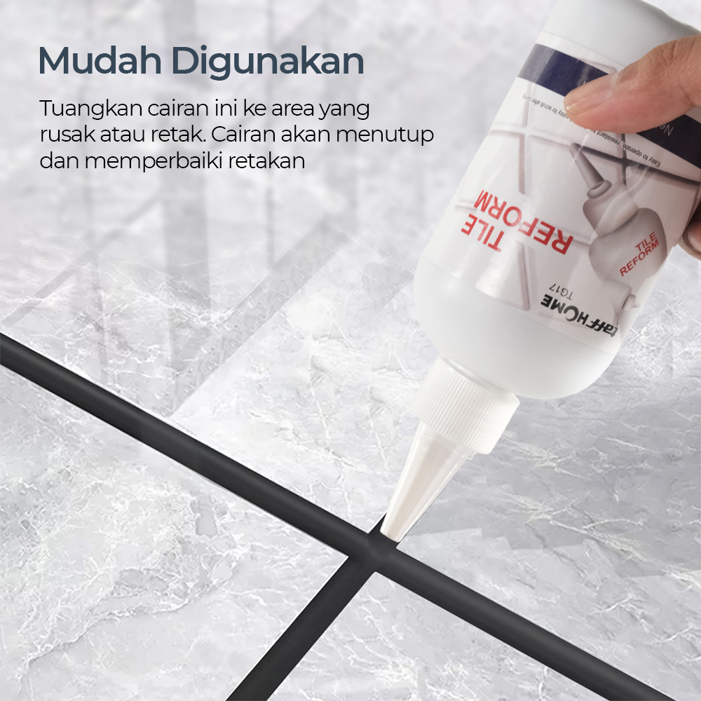 Krim Pengisi Celah Nat Keramik 280ML Anti Jamur / Lem Reparasi ...