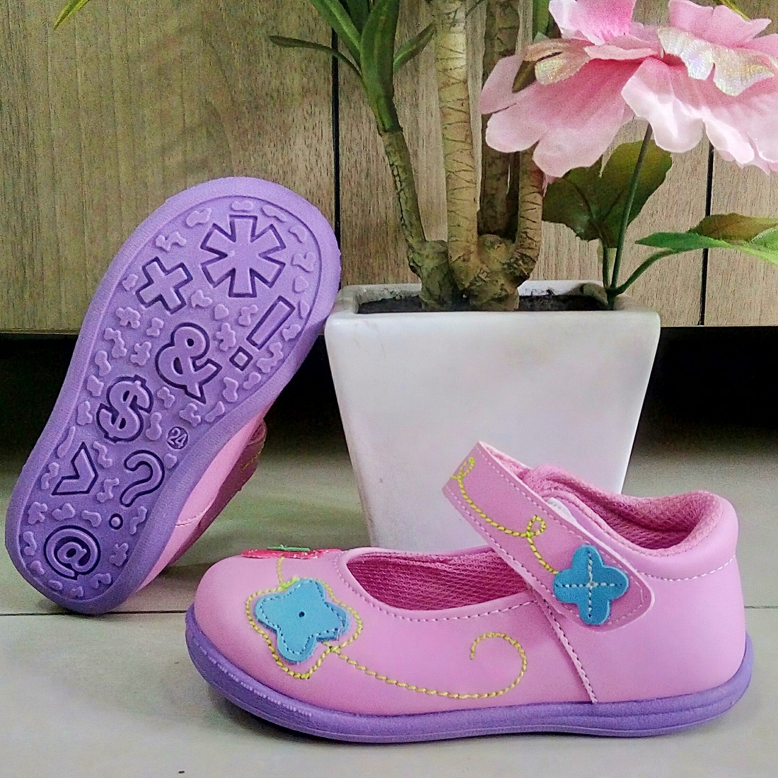 sepatu anak perempuan flat shoes slip on merek Kipper tipe harumi ...