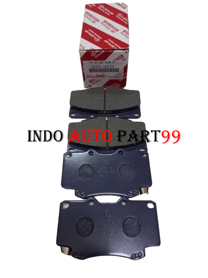 Brake Pad Front Hilux Vigo 3.000cc 1kd Fortuner Old 2.5cc Diesel ...