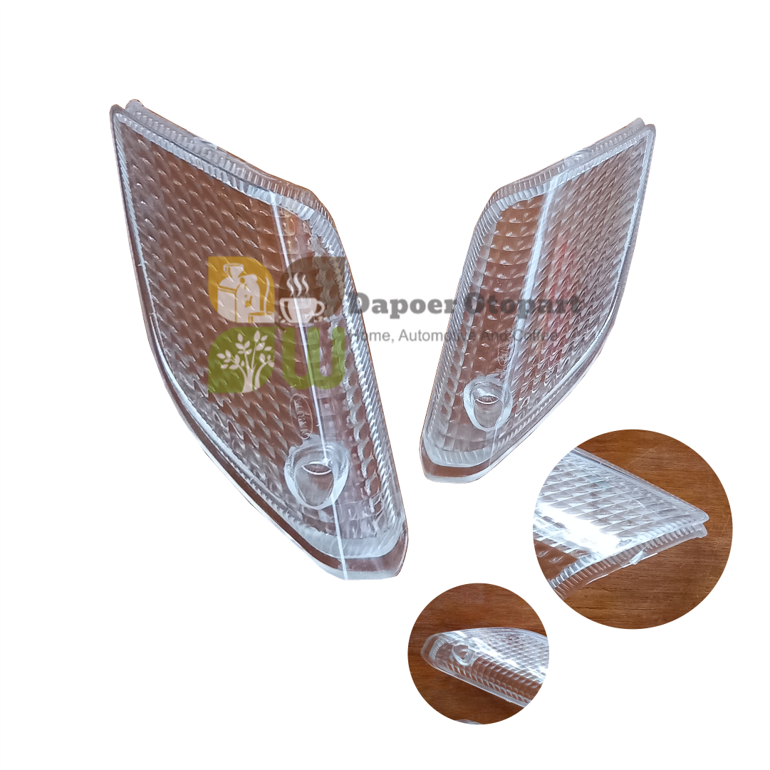 Mika Sen Depan Shogun New 110 Kaca Lampu Sein dpn Motor Bebek Suzuki ...