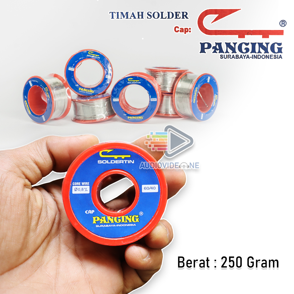 Timah Solder Cap Pancing 250 Gram 0,8mm 60/40 Tenol Pancing Tinol ...