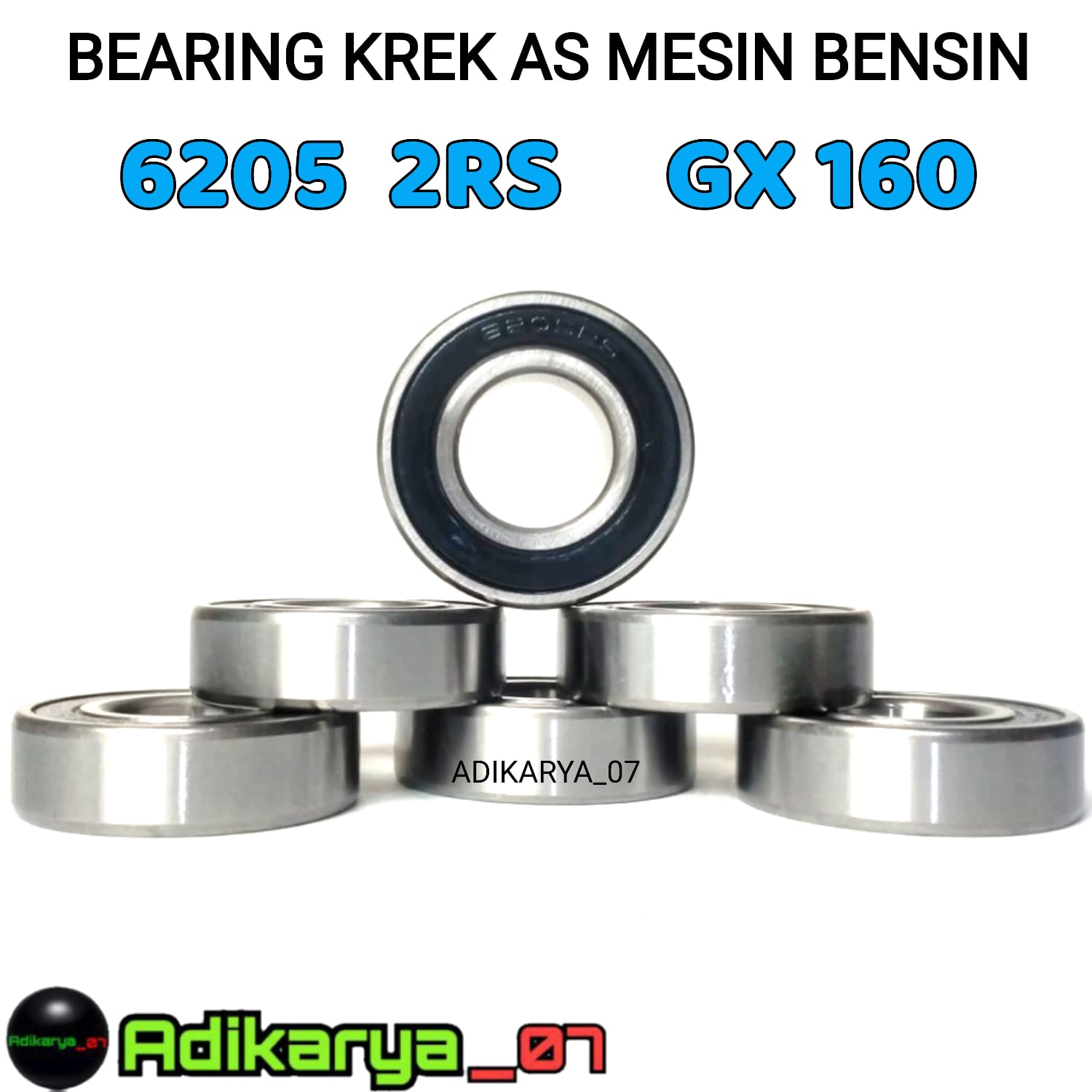 Bearing krek as mesin bensin GX160 bearing 6205 2RS laher 6205 2RS | Lazada Indonesia