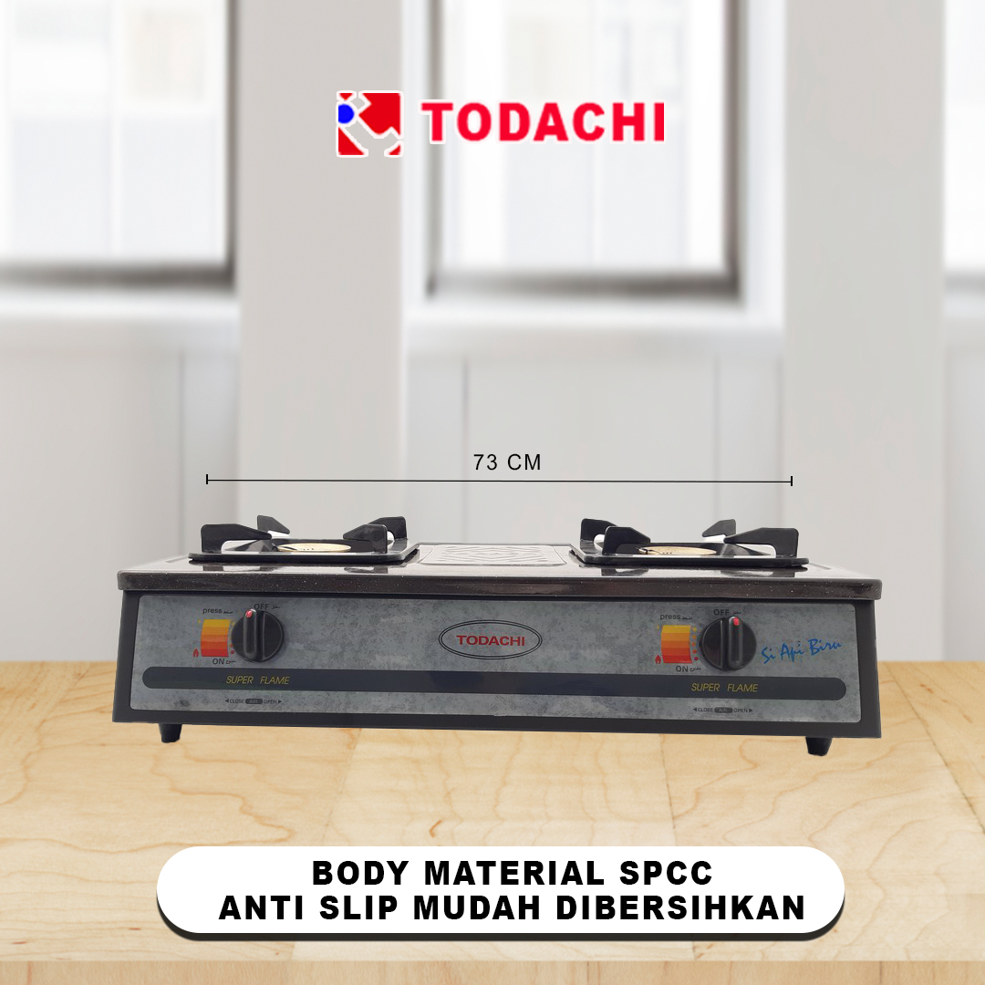 Todachi Kompor Gas 2 Tungku (T28E) Gas LPG Gas Alam | Lazada Indonesia