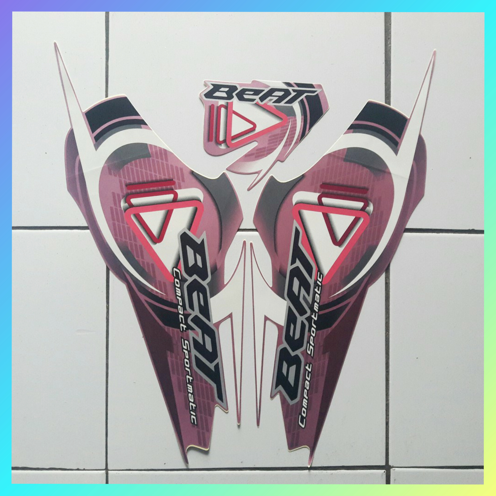 STIKER BODY MOTOR HONDA BEAT CW KARBU 2009 | Lazada Indonesia