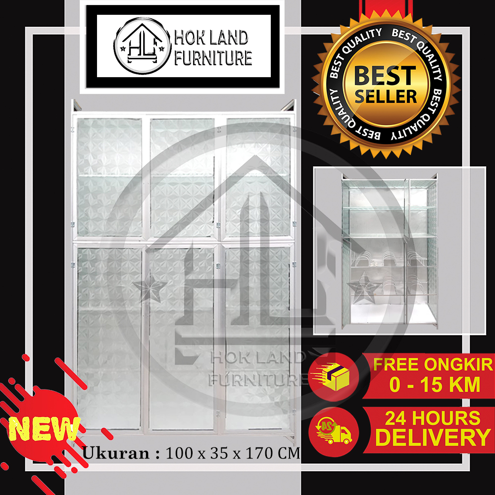 RAK PIRING FULLBOX- RAK PIRING 3 PINTU FULL BOX- RAK PIRING MINIMALIS ...