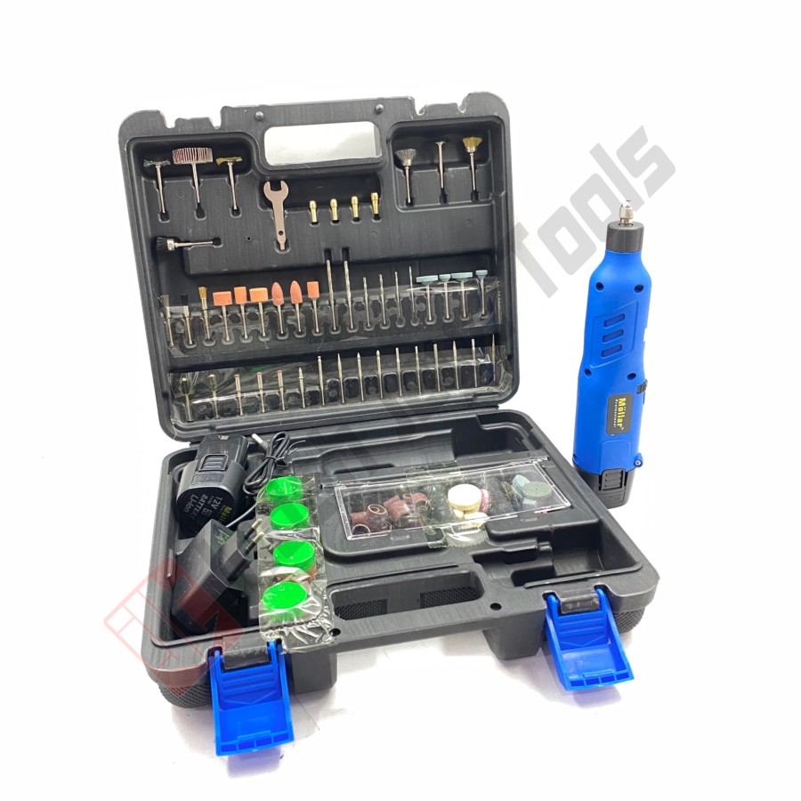 MOLLAR CMG 12V Cordless Mini Die Grinder Set Bor Mini Gerinda Tuner ...
