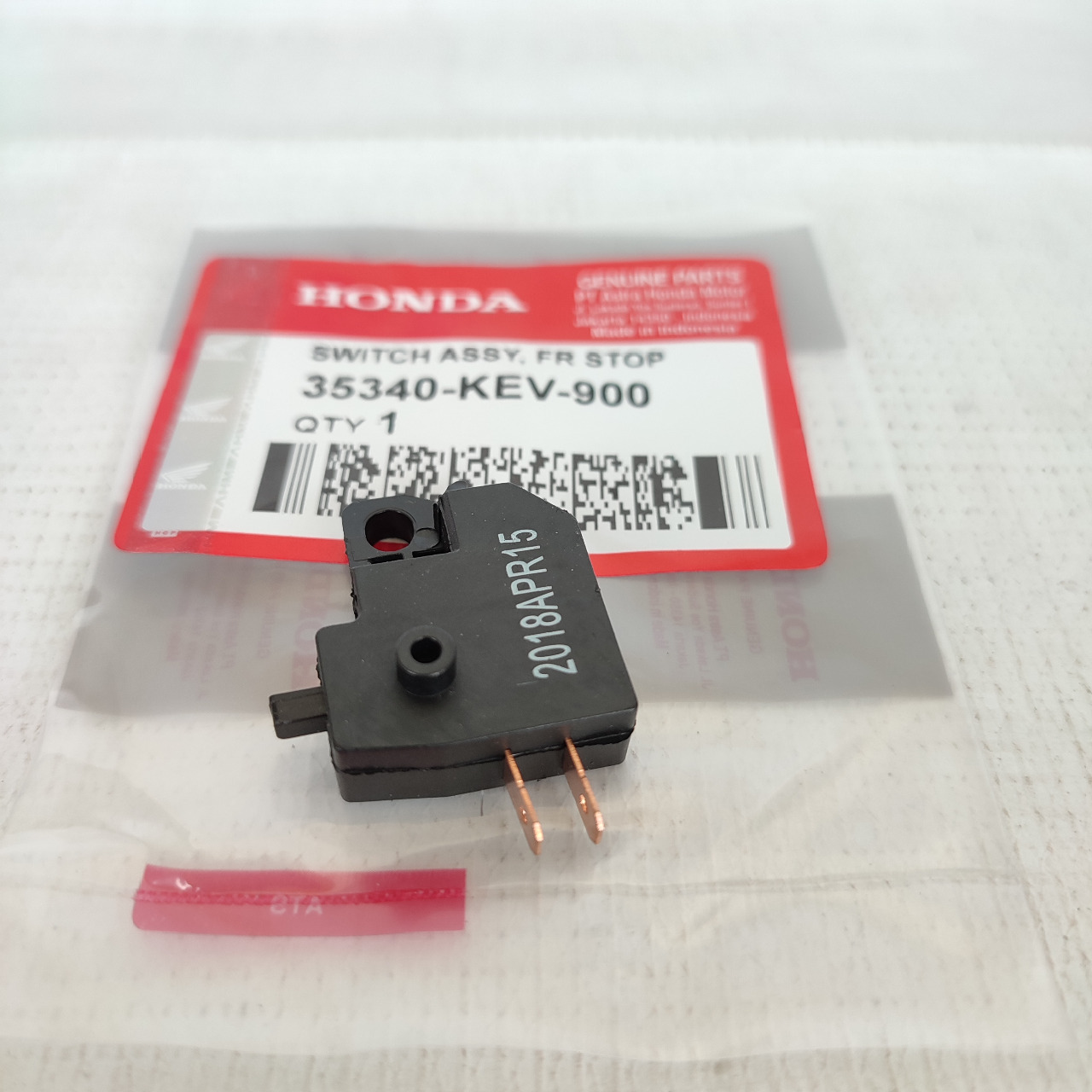 SWITCH SWIT REM KANAN DEPAN KOTAK HONDA SUPRA X/VARIO/BEAT FI/SPACY ...