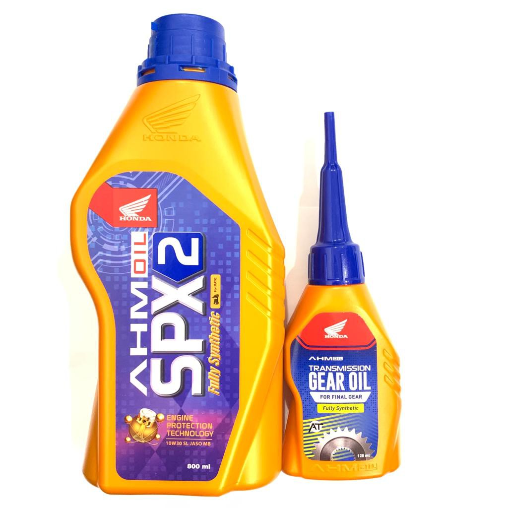 PAKET OLI SPX 2 MATIC DENGAN OLI GARDAN SPX FULL SYNTHETIC ORIGINAL ...