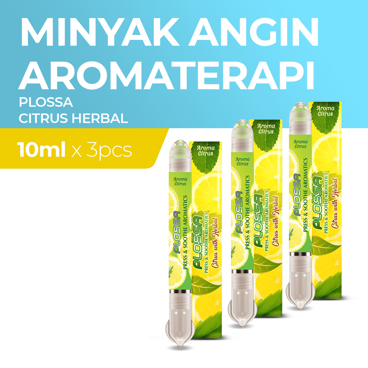 Plossa Citrus Herbal 3x10 ml | Lazada Indonesia