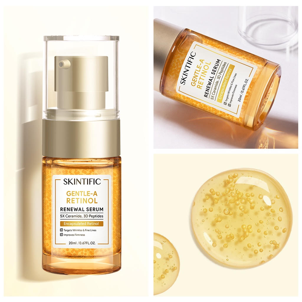 SKINTIFIC Gentle A Retinol Renewal Serum 20ml | Cream Renewal ...