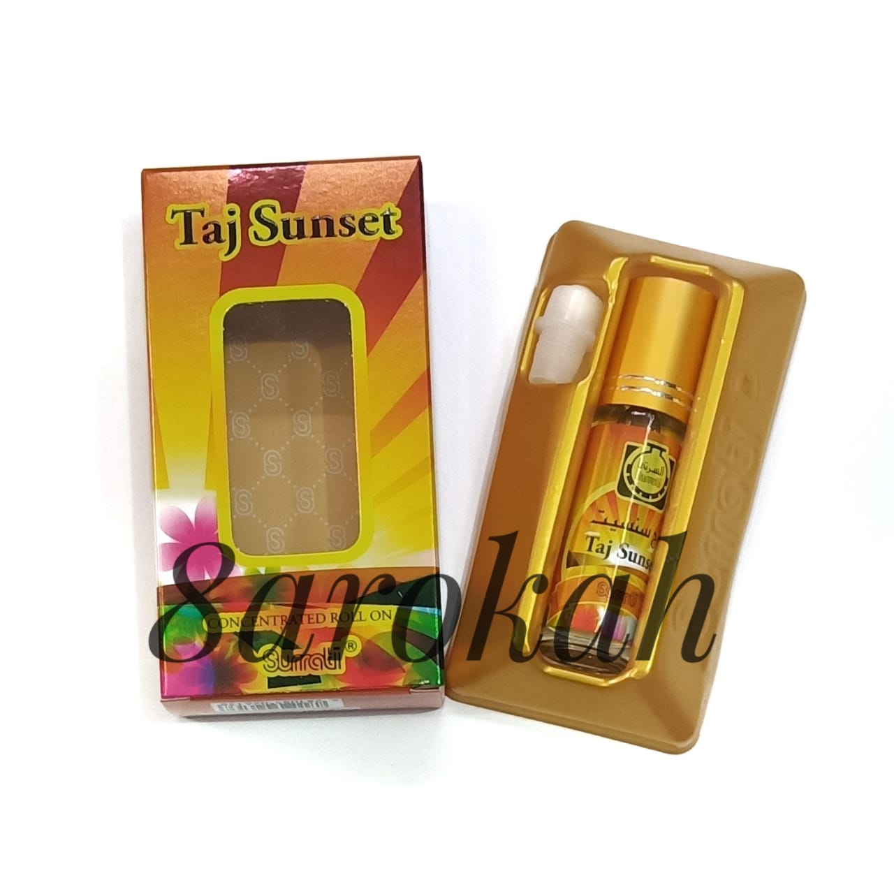 Surrati Taj Sunset Kemasan Roll On 6ml Minyak Wangi Arab Parfum Murni ...