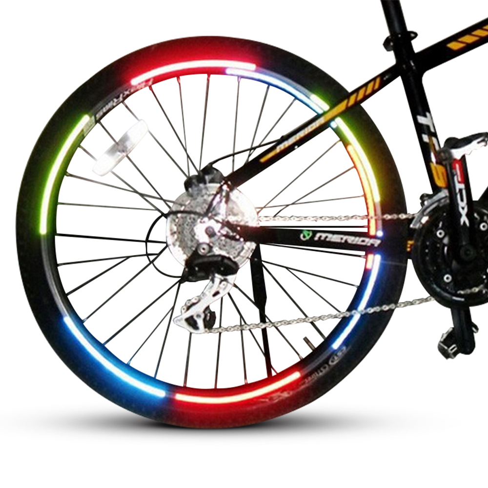Stiker Roda Sepeda 8 Strip Menyala Pada Gelap / Bicyle Wheel ...