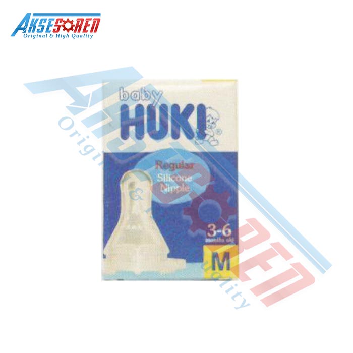 Nipple Orthodontic Silicone Huki Baby Dot [Ukuran S, L, M] / Dot Gepeng ...