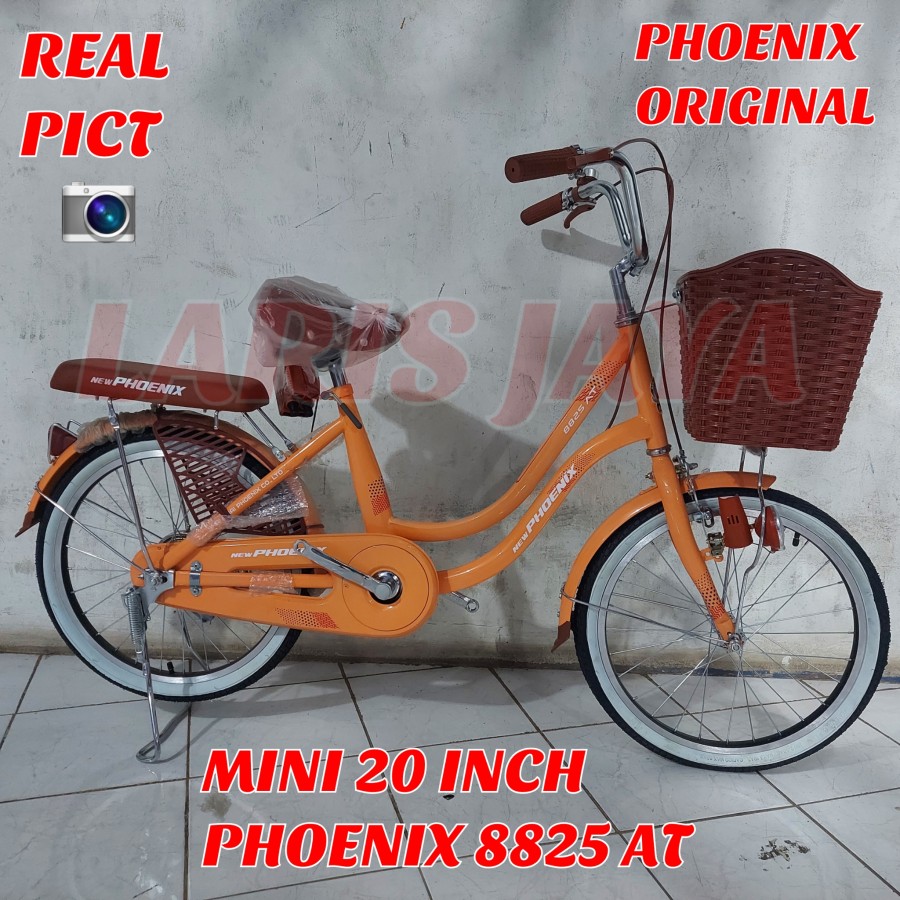 sepeda mini 20 inch, sepeda keranjang ukuran 20, sepeda anak cewek ...