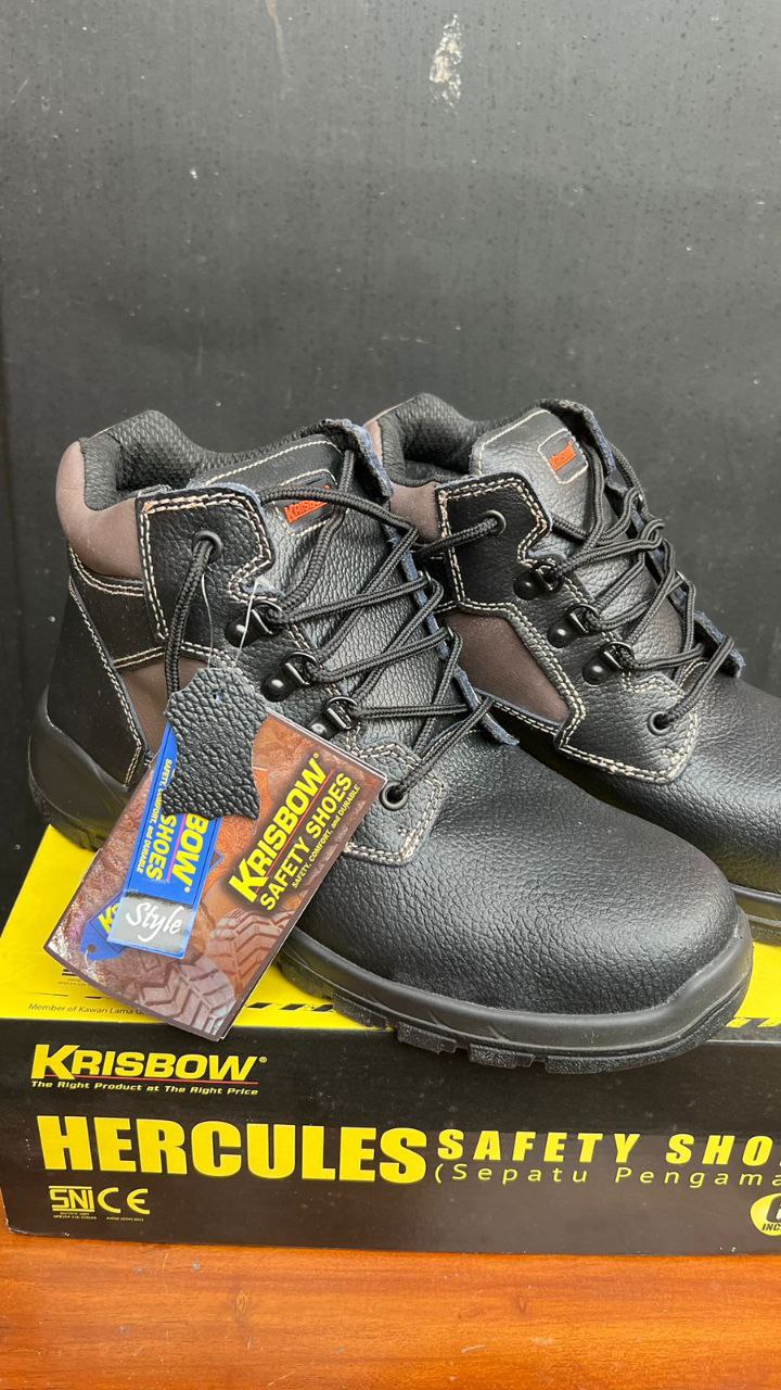 Sepatu Safety Krisbow Hercules Size 43 | Lazada Indonesia