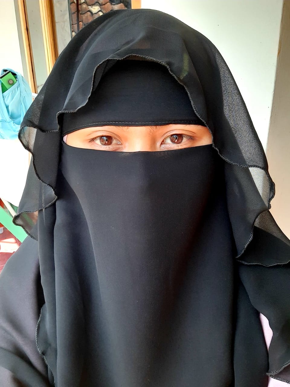 CADAR BUTTERFLY HIDEN EYE NIQAB NIQOB SIFON | Lazada Indonesia