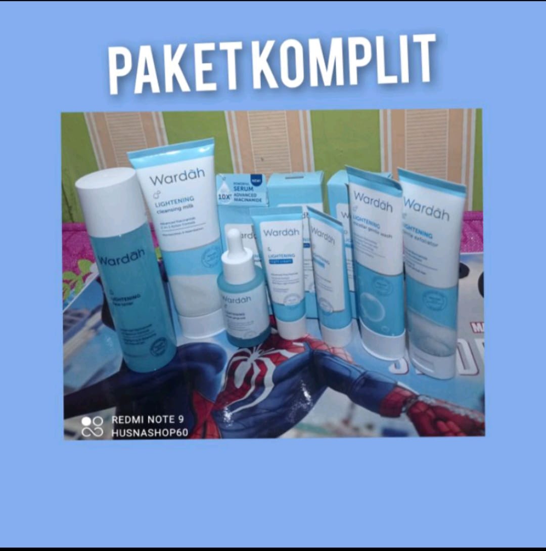 Paket Wardah Lightening Lengkap / 1 Paket Lengkap Komplit Sepaket Murah ...