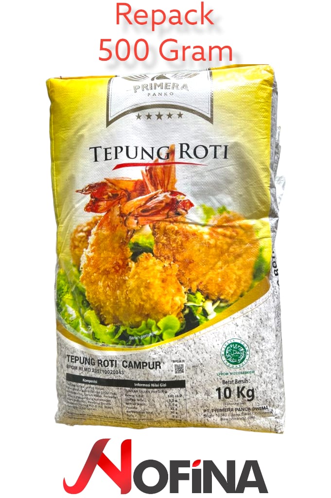 panir tepung roti katsu merek primera panko premium kemasan vacum ...