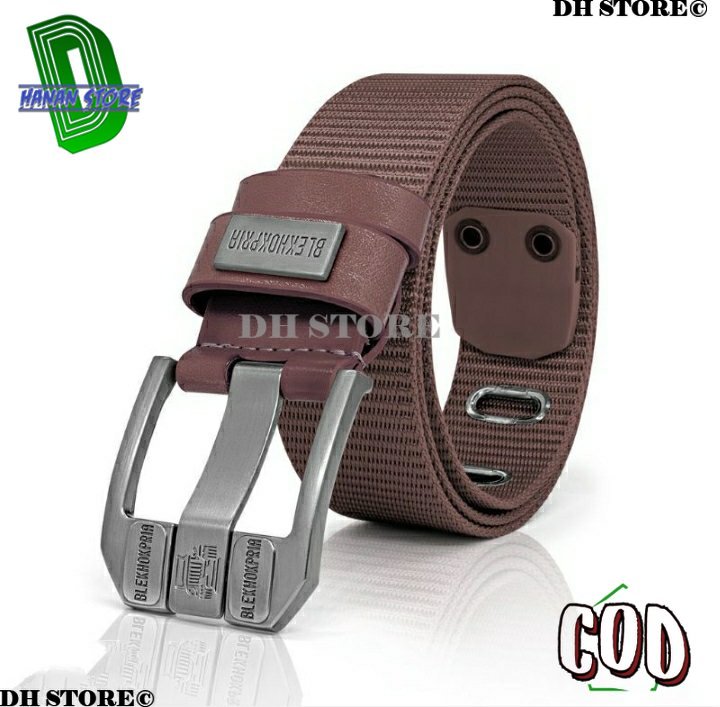 DH STORE | Ikat Pinggang Nylon Jarum Lebar / Sabuk Keren Pria Masa Kini ...