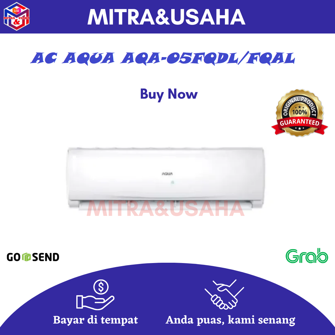 AC Split AQUA JAPAN AQA-05FQDL/FQAL 1/2 PK Standart (UNIT ONLY ...