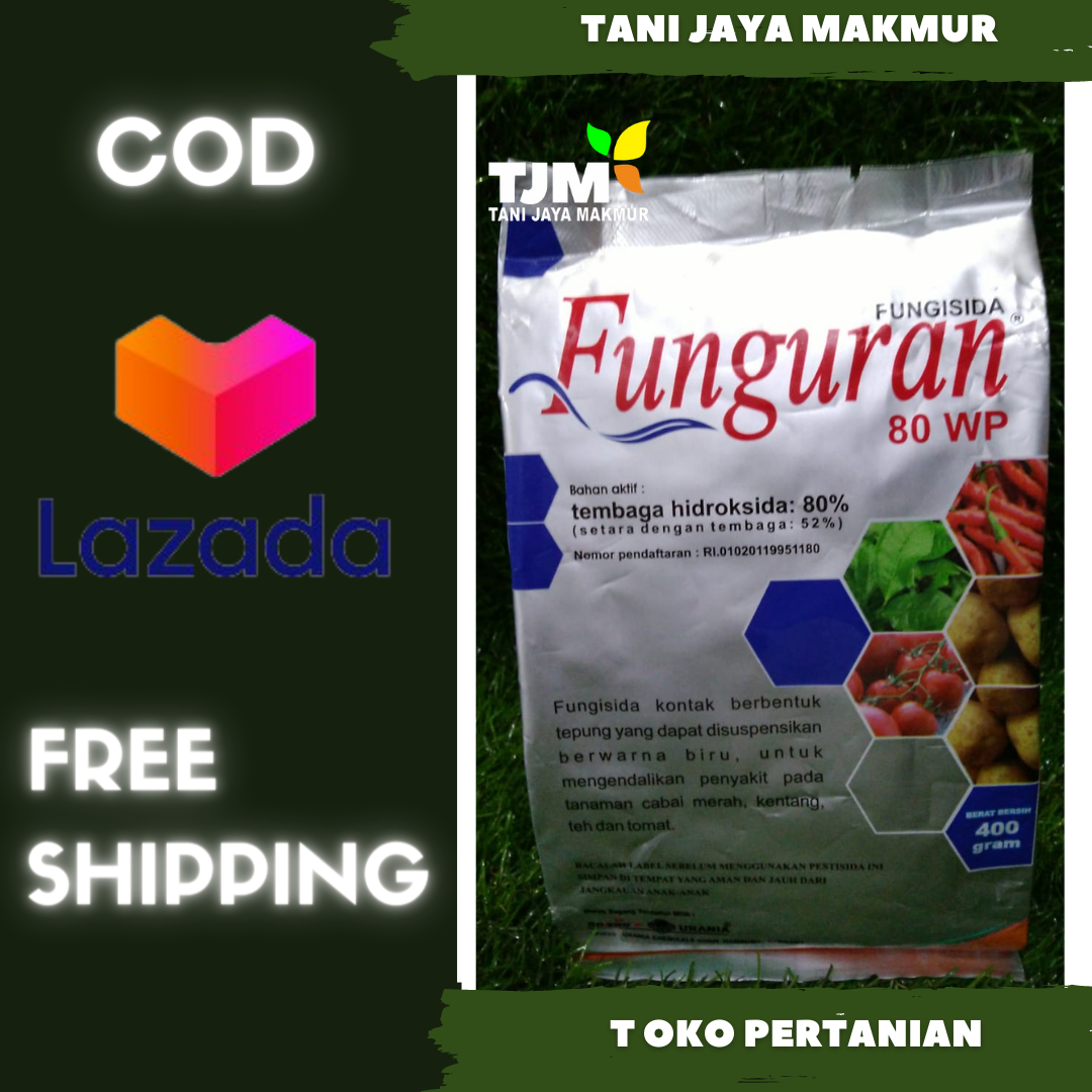Funguran Fungisida 80wp 400gram - untuk mengendalikan penyakit pada ...