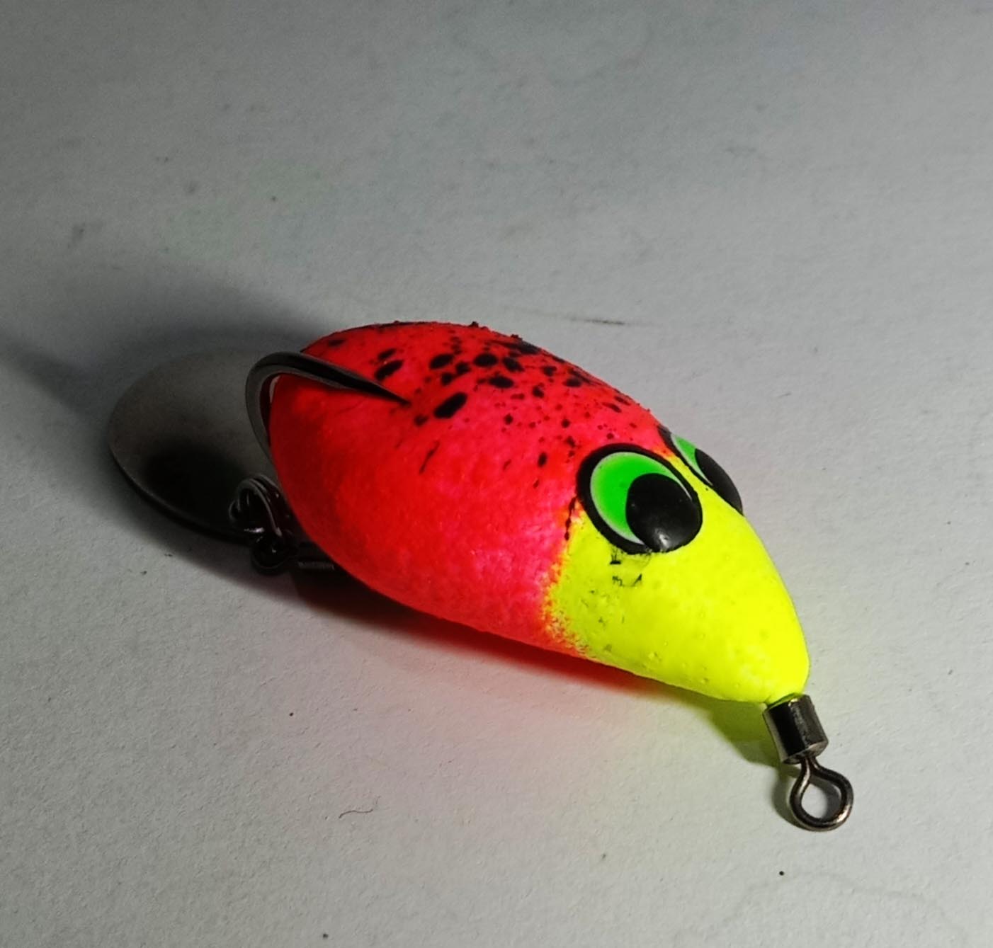 SOFT FROG / SOFROG UKURAN 4CM CURUT DOUBLE HOOK 1/0 KENZI | Lazada ...