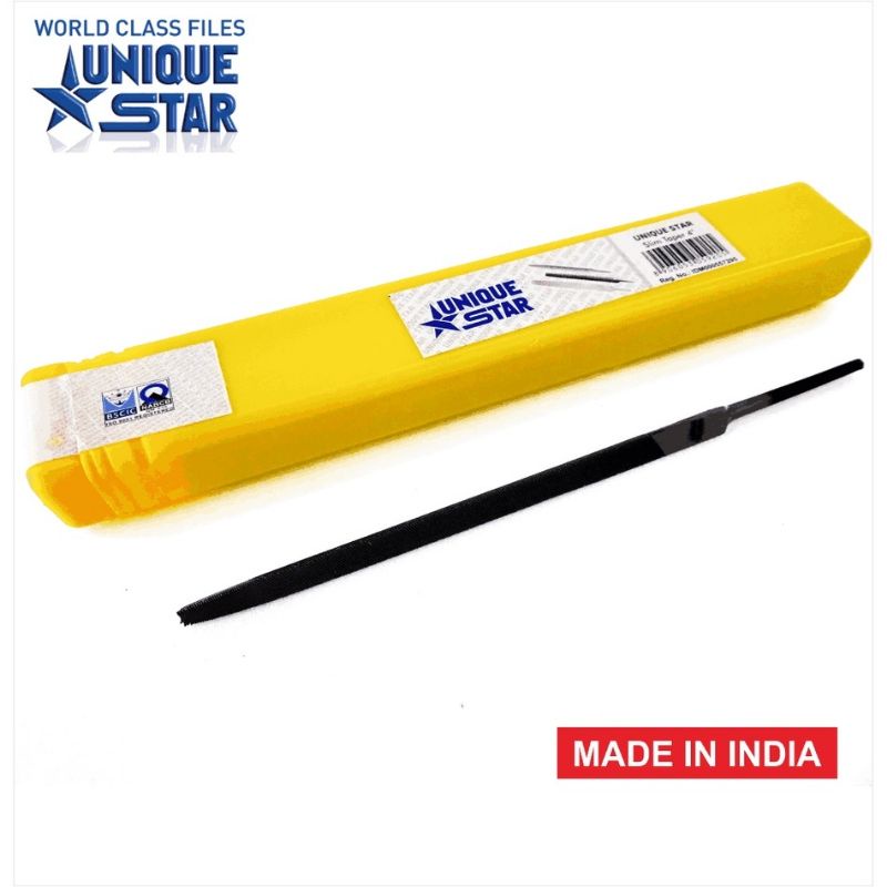 UNIQUE STAR Slim Taper Saw File 4 Inch - Kikir Segitiga - INDIA ...