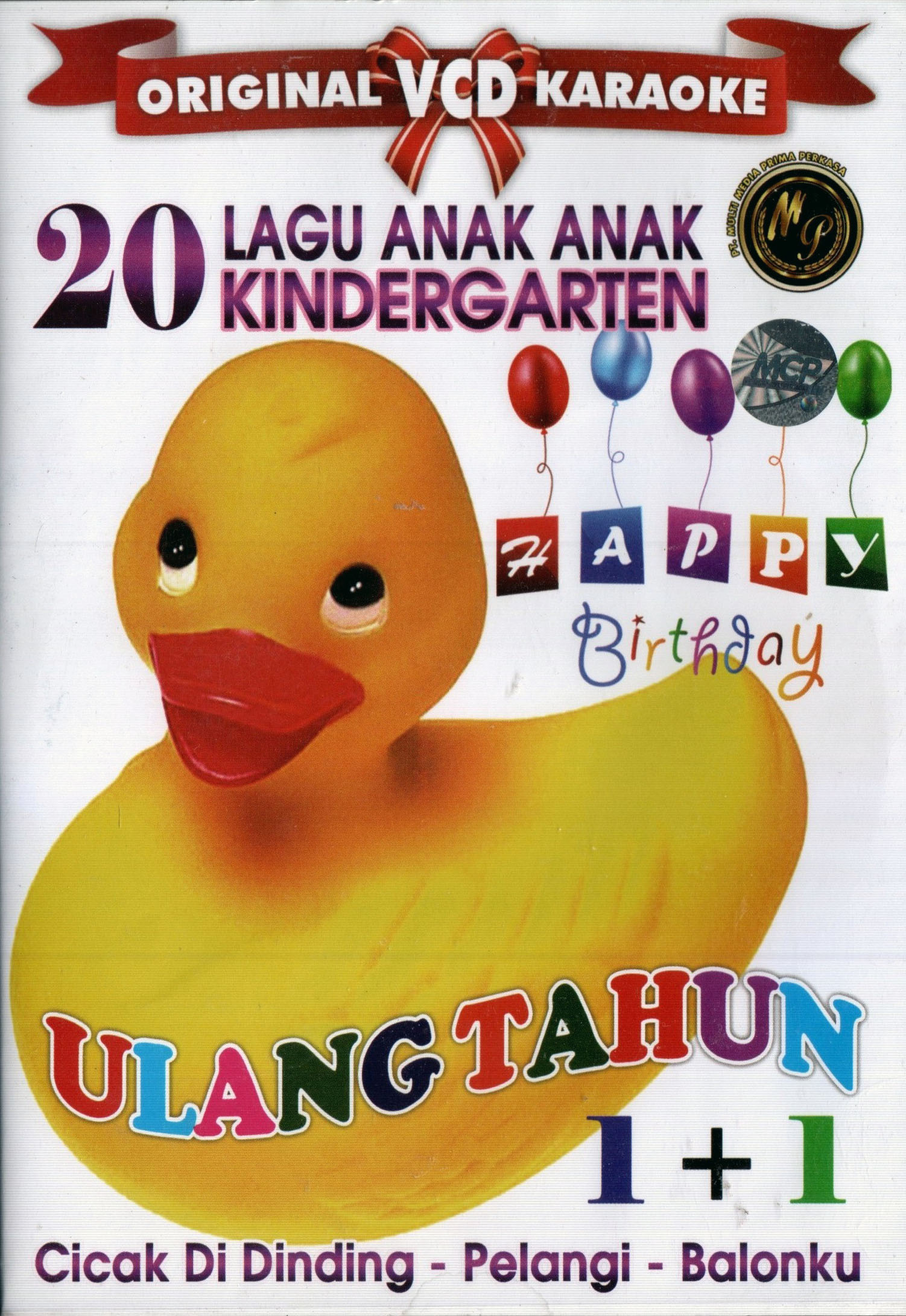 VCD KARAOKE 20 LAGU ANAK ANAK KINDERGARTEN HAPPY BIRTHDAY | Lazada Indonesia