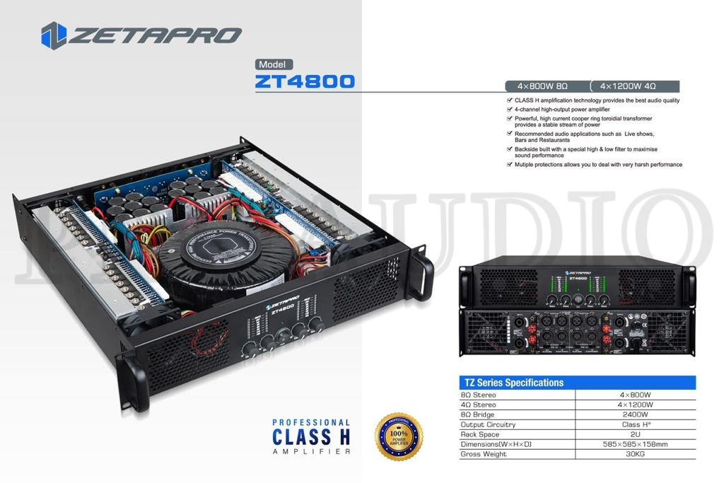 Power Amplifier Zetapro at Thomas Nickell blog