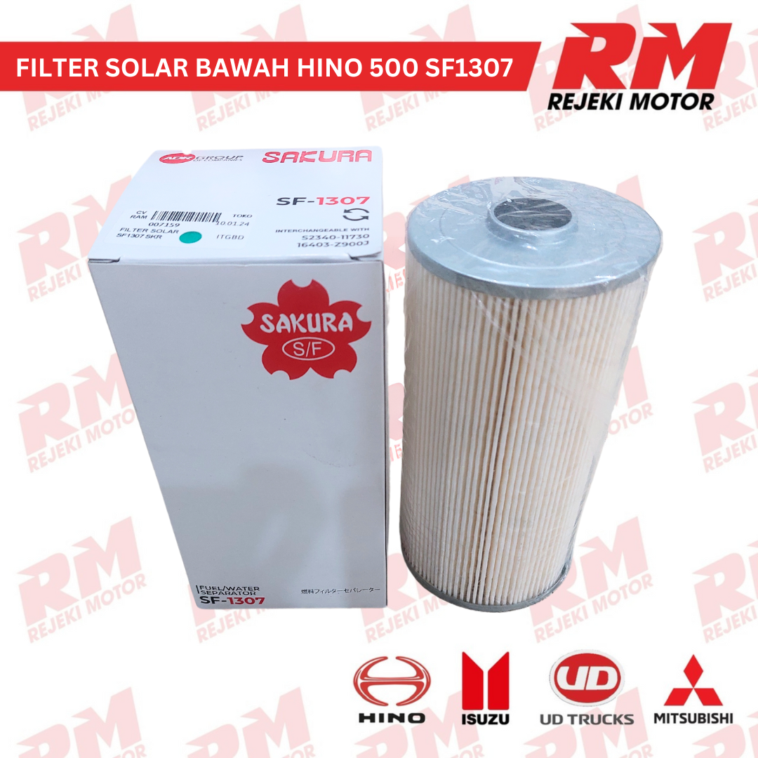 FUEL FILTER SOLAR BAWAH SAKURA HINO LOHAN 500 SF1307 SF-1307 | Lazada ...