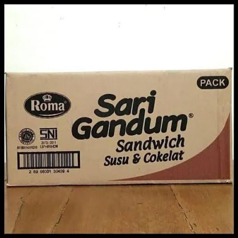 Roma Sari Gandum Pack 115 Gram (Karton / Kardus / Dus) | Lazada Indonesia