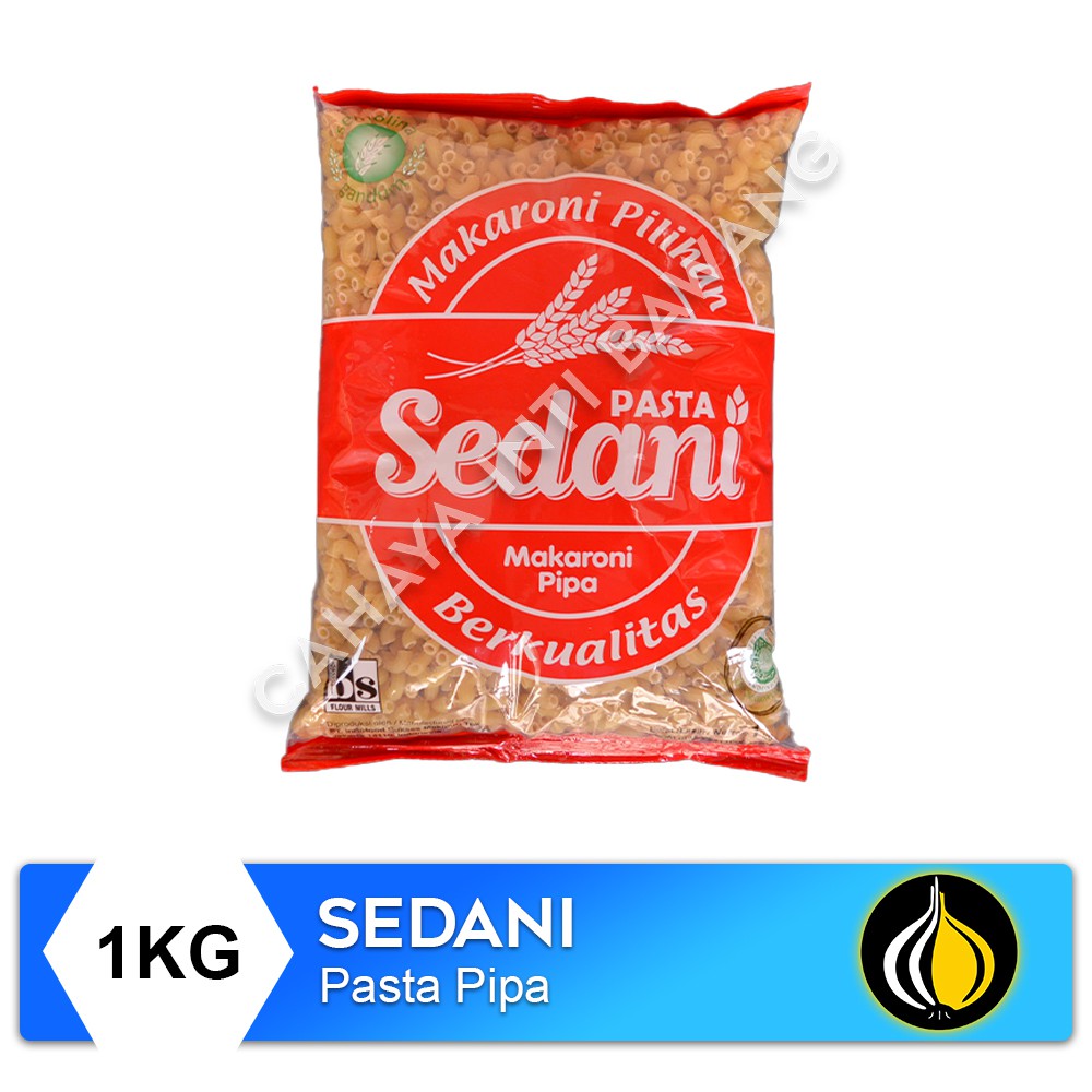Sedani Makaroni Pasta (Kerang / Pipa / Spiral) - 1 KG | Lazada Indonesia