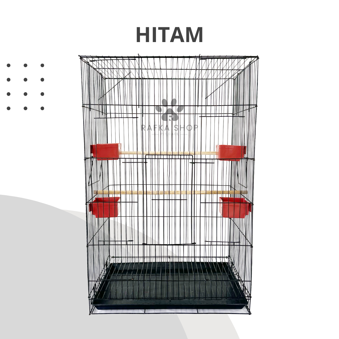 Sangkar Umbaran burung Size M Besi Lipat umbaran burung Love Bird | Lazada Indonesia