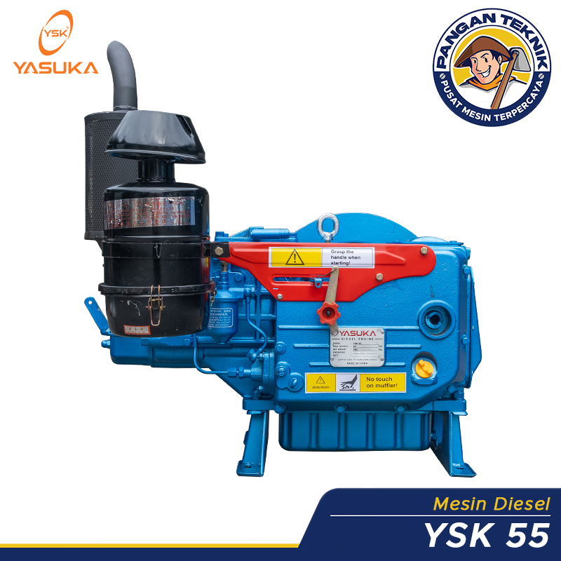 Mesin Diesel Yasuka | YSK 55 T/T Tanpa Tangki | Diesel Engine 55PK YSK ...