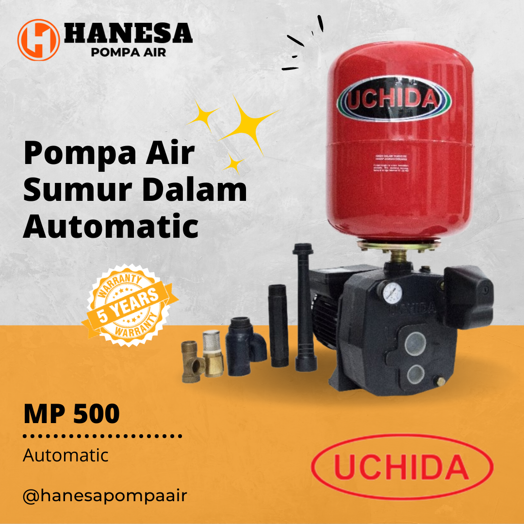 Uchida MP 500 Pompa Air Sumur Dalam Otomatis (Maspion) | Lazada Indonesia
