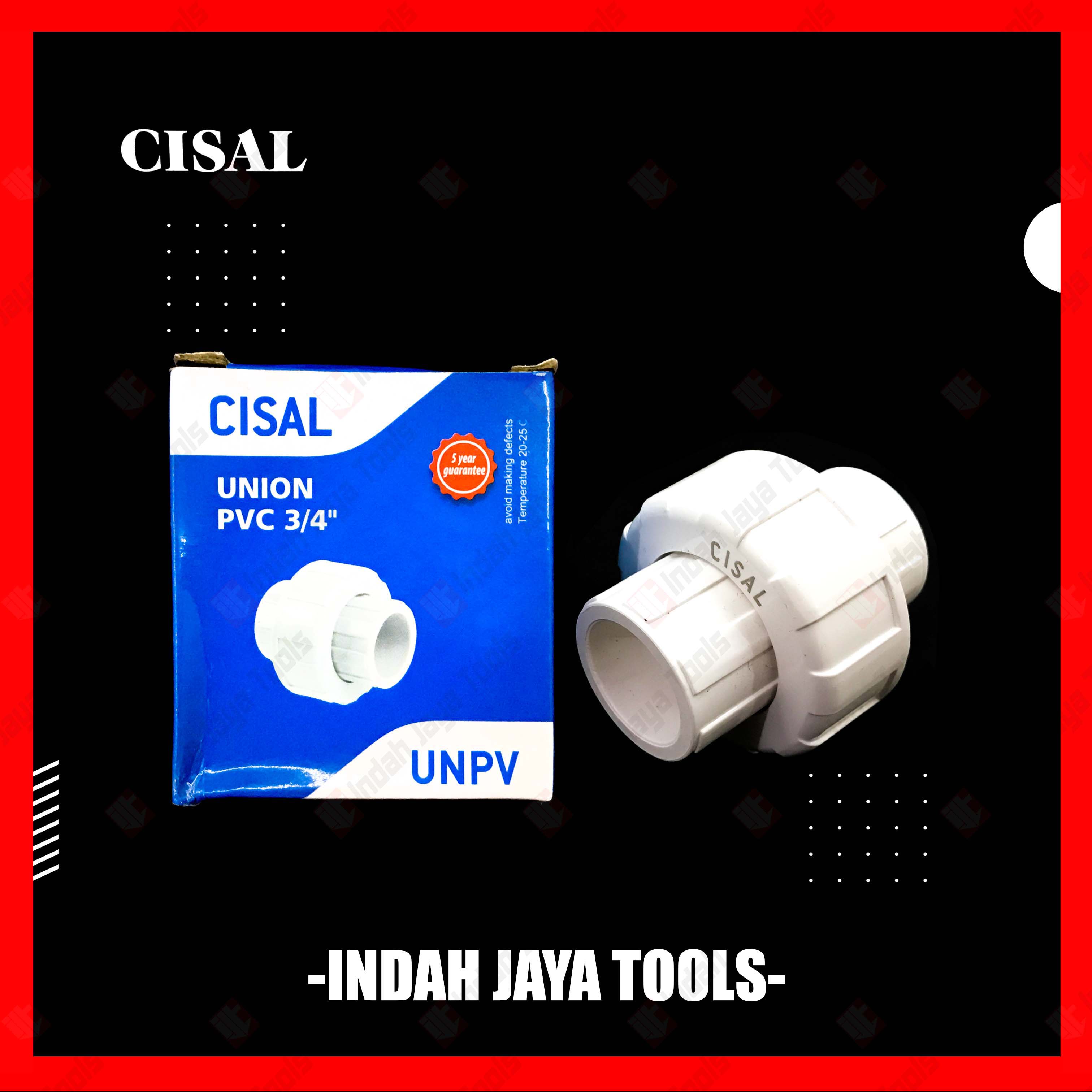 CISAL Union PVC 3/4" WATERMUR Socket Water Mur Ledeng Fitting Pipa | Lazada Indonesia