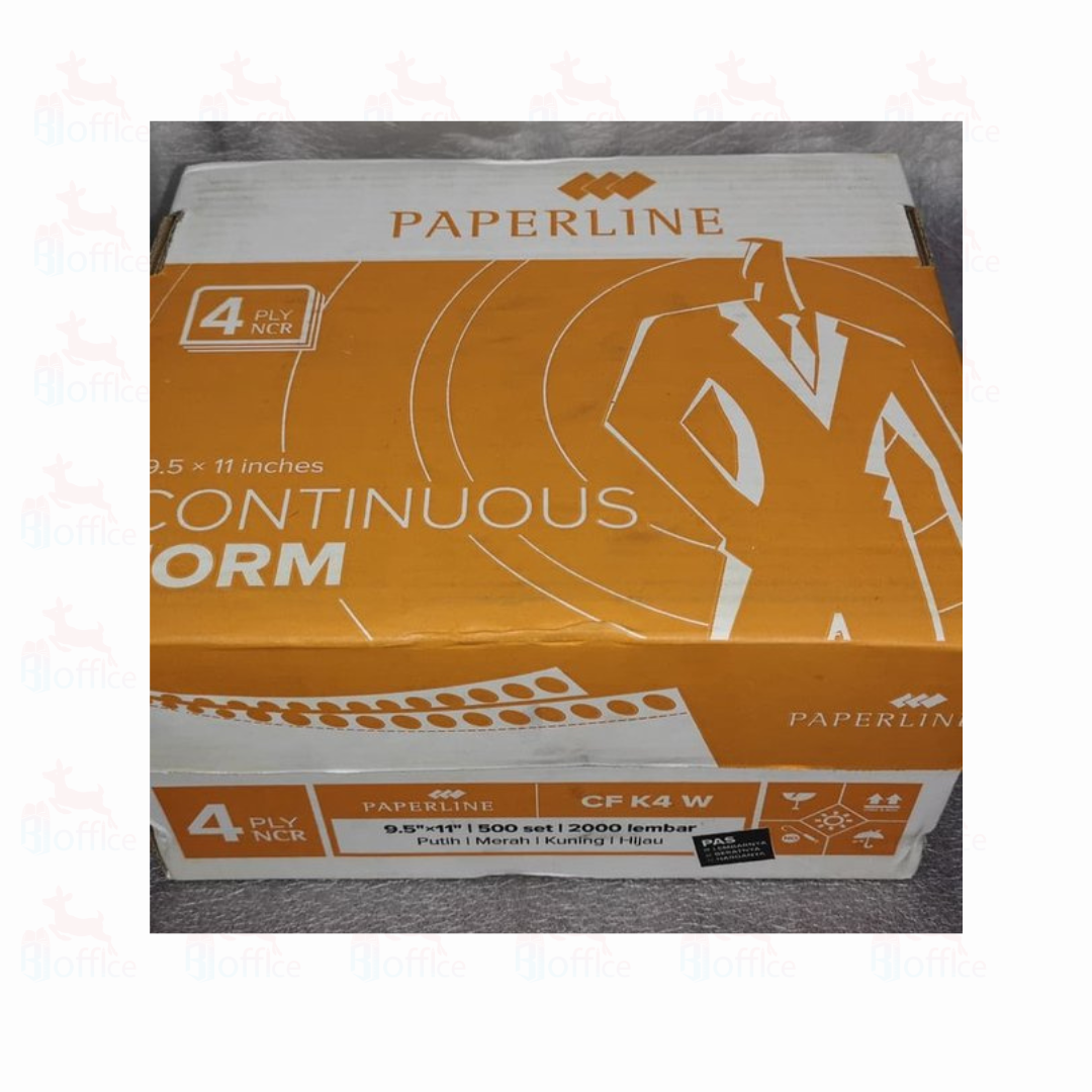 Kertas Continuous Form 4 Ply Warna Full Paperline / CF K4 W | Lazada ...