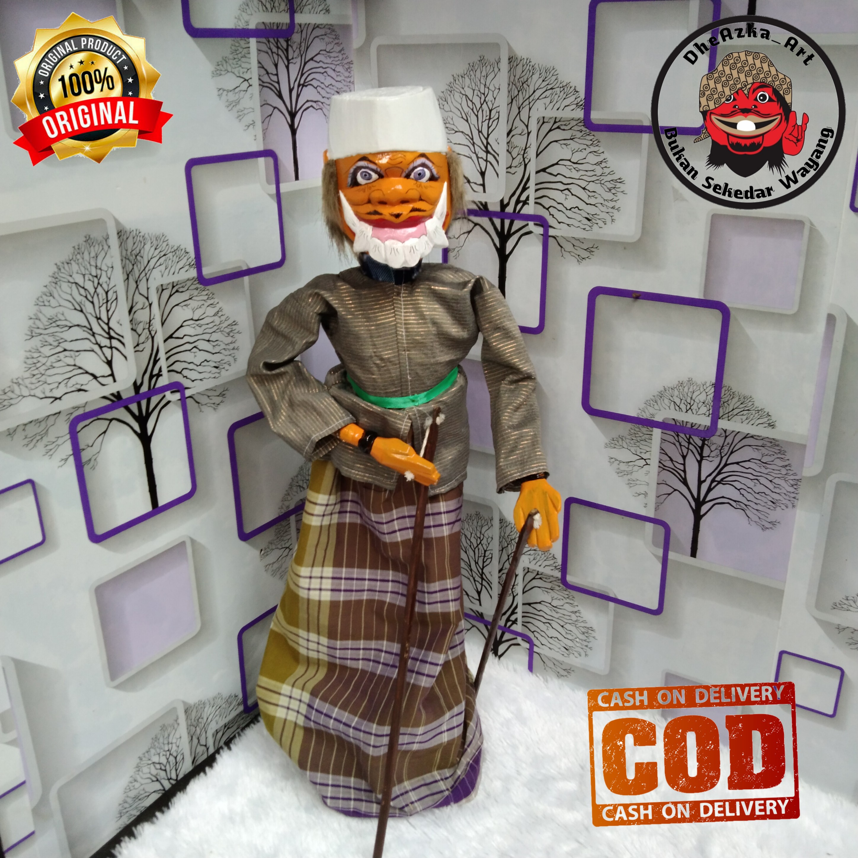 Wayang Golek Wayang Buta Budeg 65cm Kualitas Medium/Menengah | Lazada ...