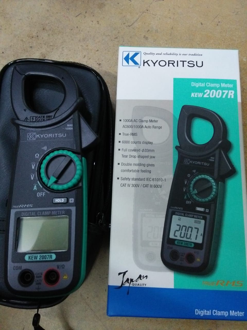 Kyoritsu 2007R - Digital Clamp Meter | Lazada Indonesia