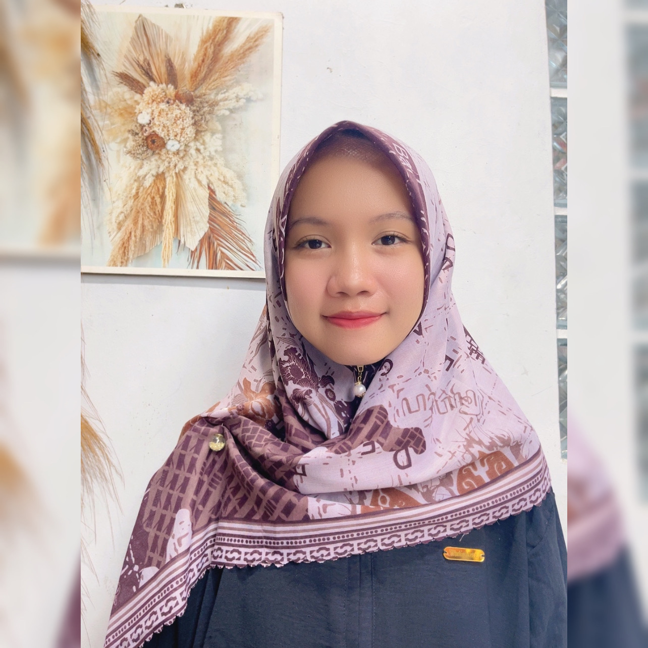 Kerudung Segi Empat Instan Voal Zipper Motif Premium Jumbo Syari / Hijab Segi Empat Voal Motif ...