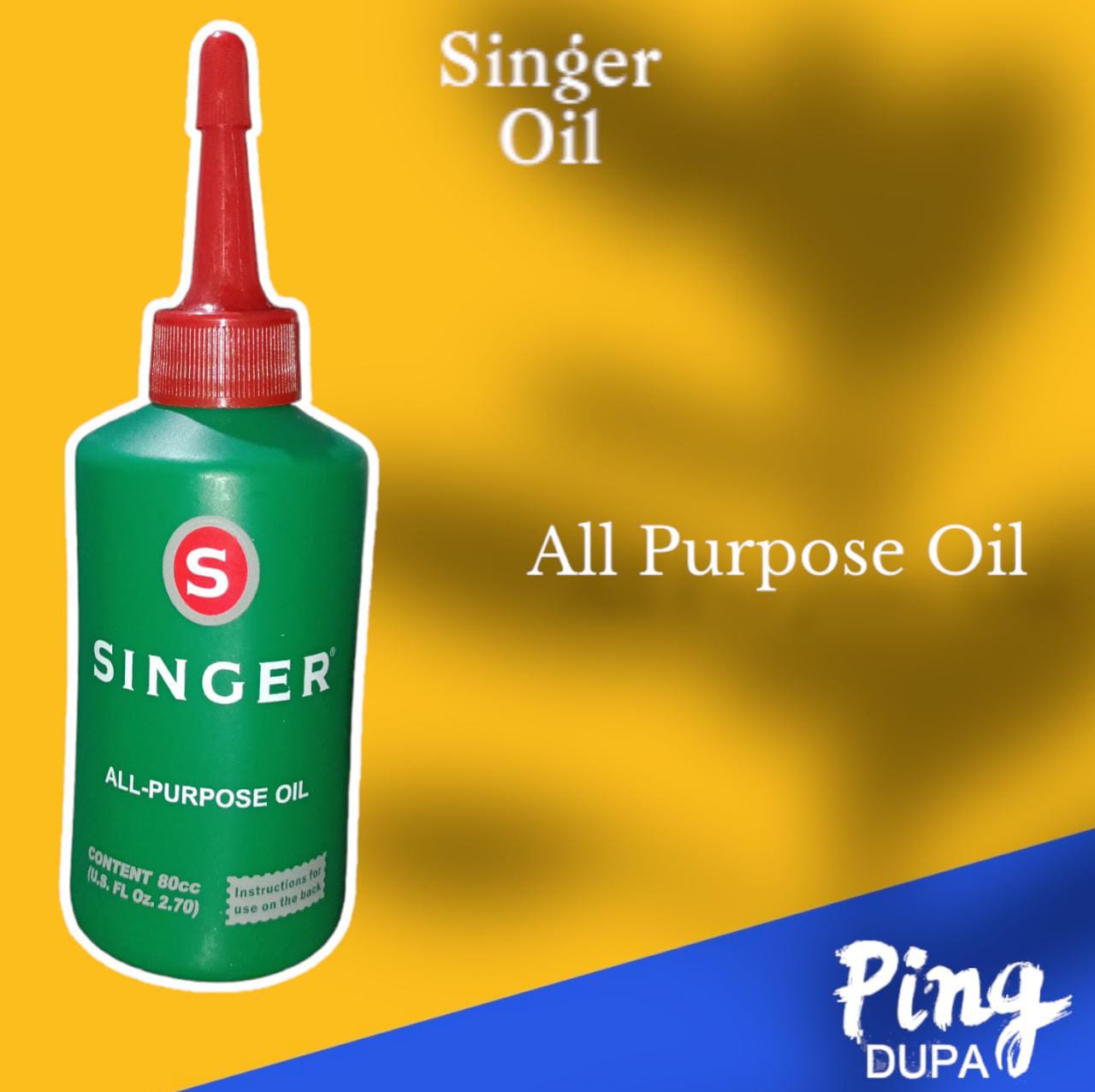 Minyak Singer Pelumas Oli Serbaguna Kemasan 80 cc | Lazada Indonesia