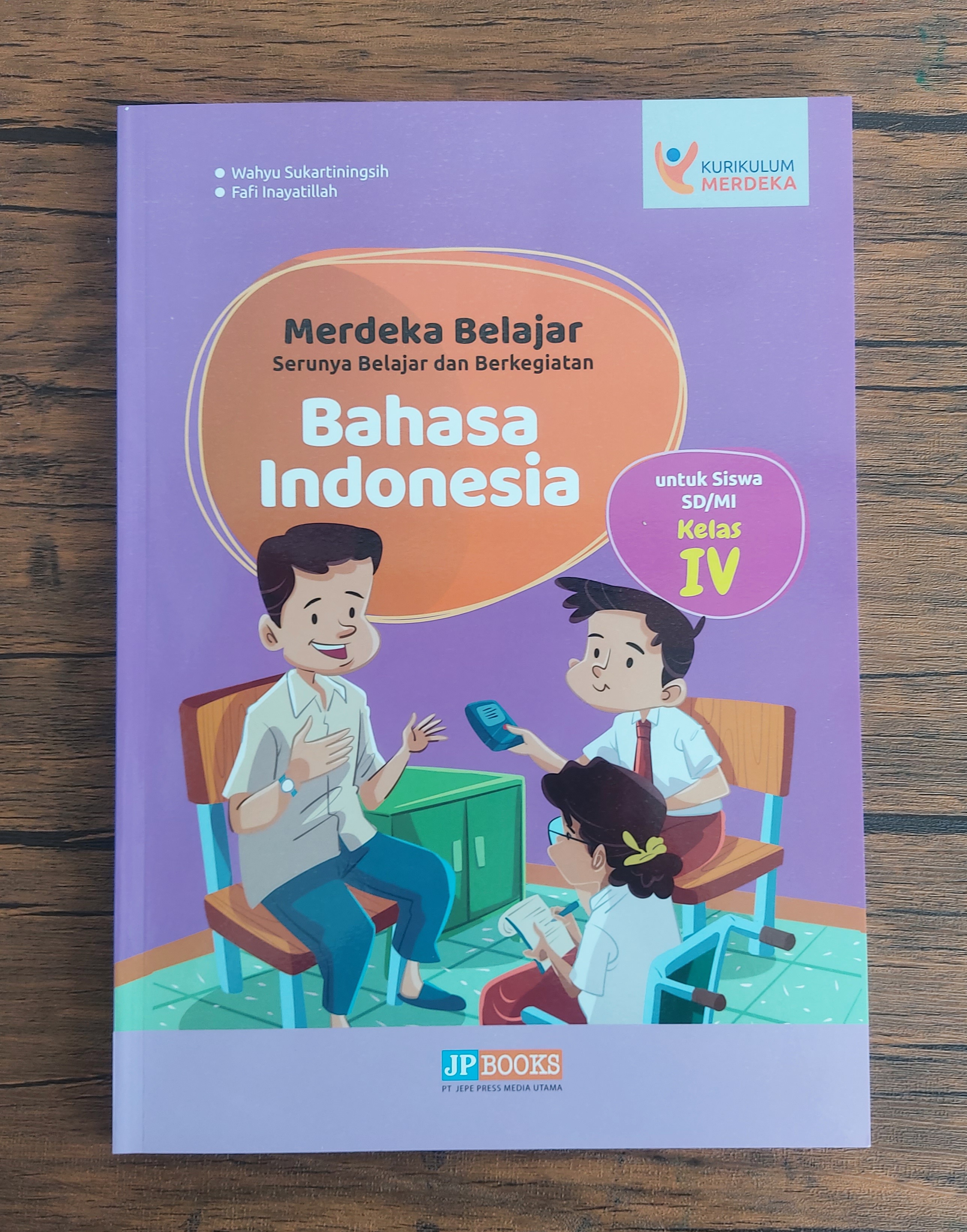 buku B.INDONESIA kelas 4 SD/MI kurikulum merdeka 2022 JP Books | Lazada Indonesia