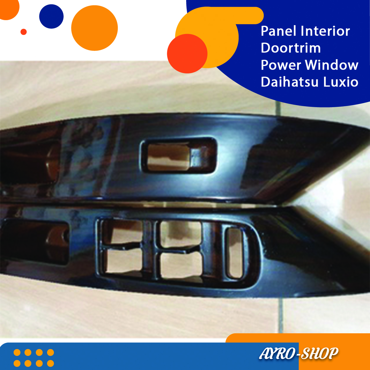 Panel Interior Doortrim Power Window Daihatsu Luxio | Lazada Indonesia
